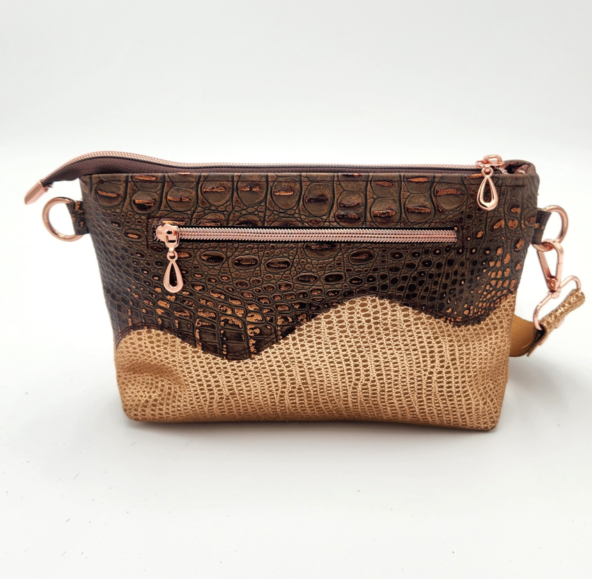 Texas western leather, suede, and cow hair pursespurses. Concealed ...