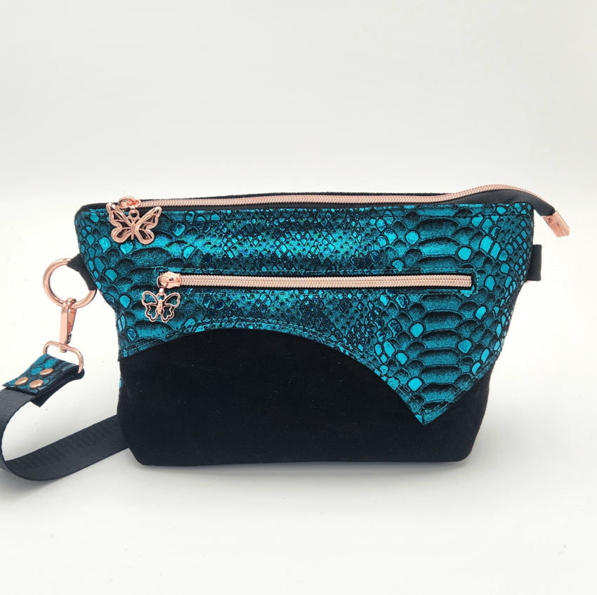 Texas western leather, suede, and cow hair pursespurses. Concealed ...