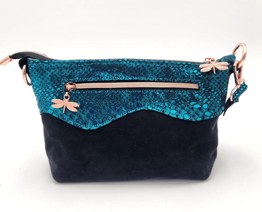 Texas western leather, suede, and cow hair pursespurses. Concealed ...