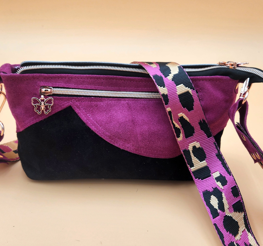 Texas western leather, suede, and cow hair pursespurses. Concealed ...